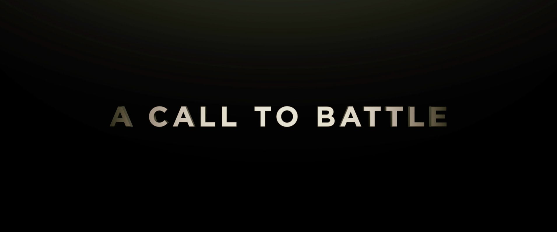 A Call to Battle: 'Society's Crisis in Masculinity'