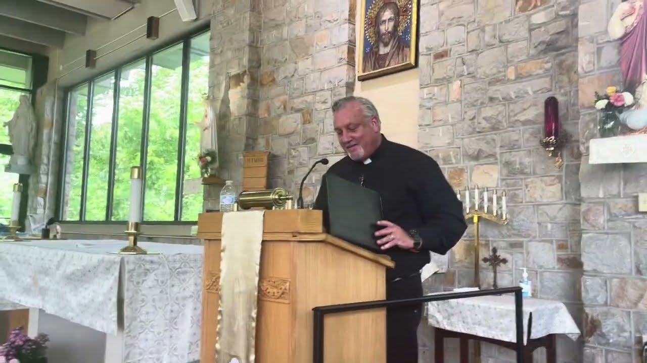 Fr. Daniel Reehil at the 2024 National Medjugorje Anniversary Celebration